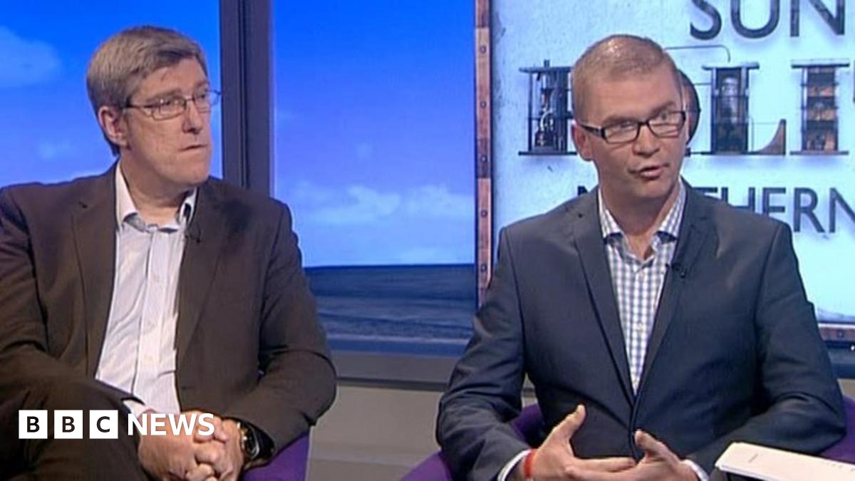 DUP and SF ministers address contentious issues - BBC News