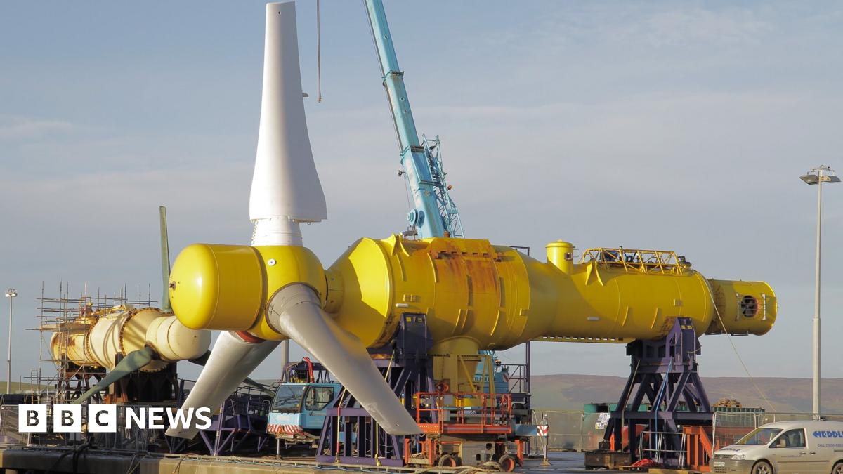Alstom devices deal for Sound of Islay tidal array - BBC News