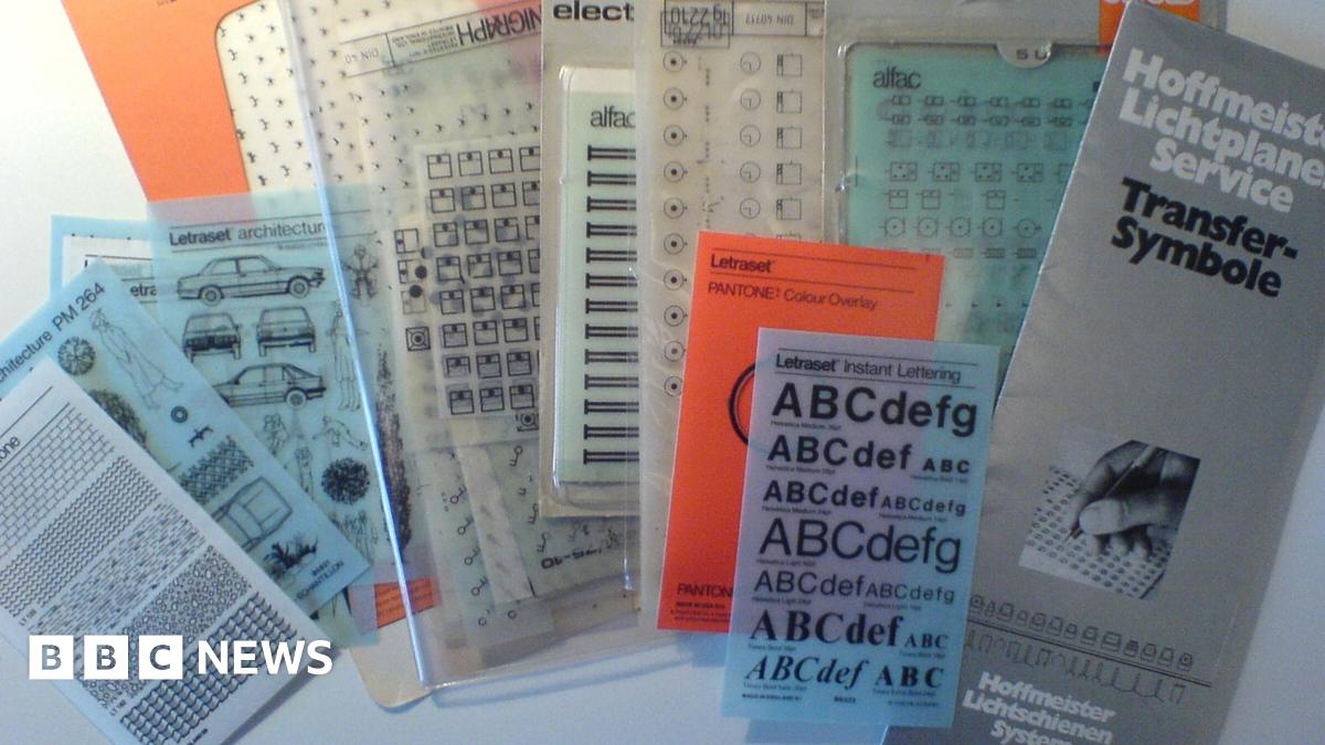 The joy of Letraset - BBC News