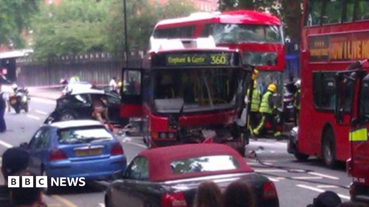 New Bus for London crash: Three people seriously hurt - BBC News