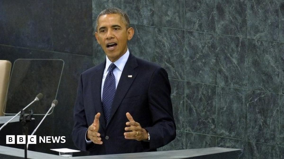 Obama urges diplomatic push on Iran nuclear programme - BBC News