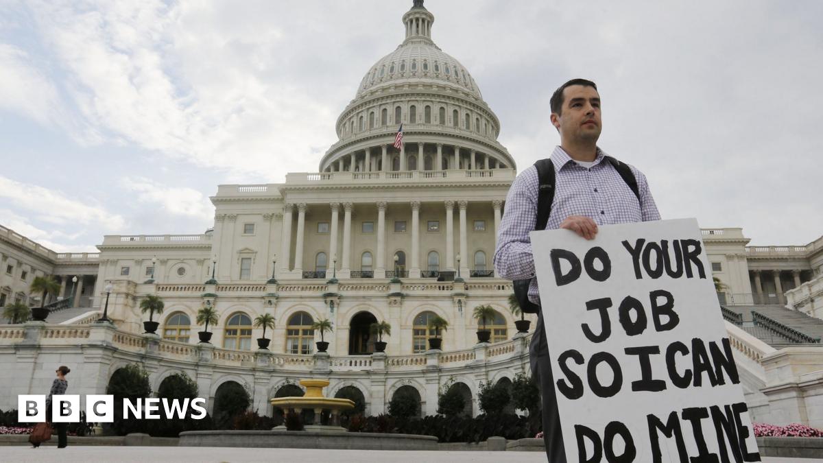 US stand-off: 'Endangering our personal and national livelihoods' - BBC ...