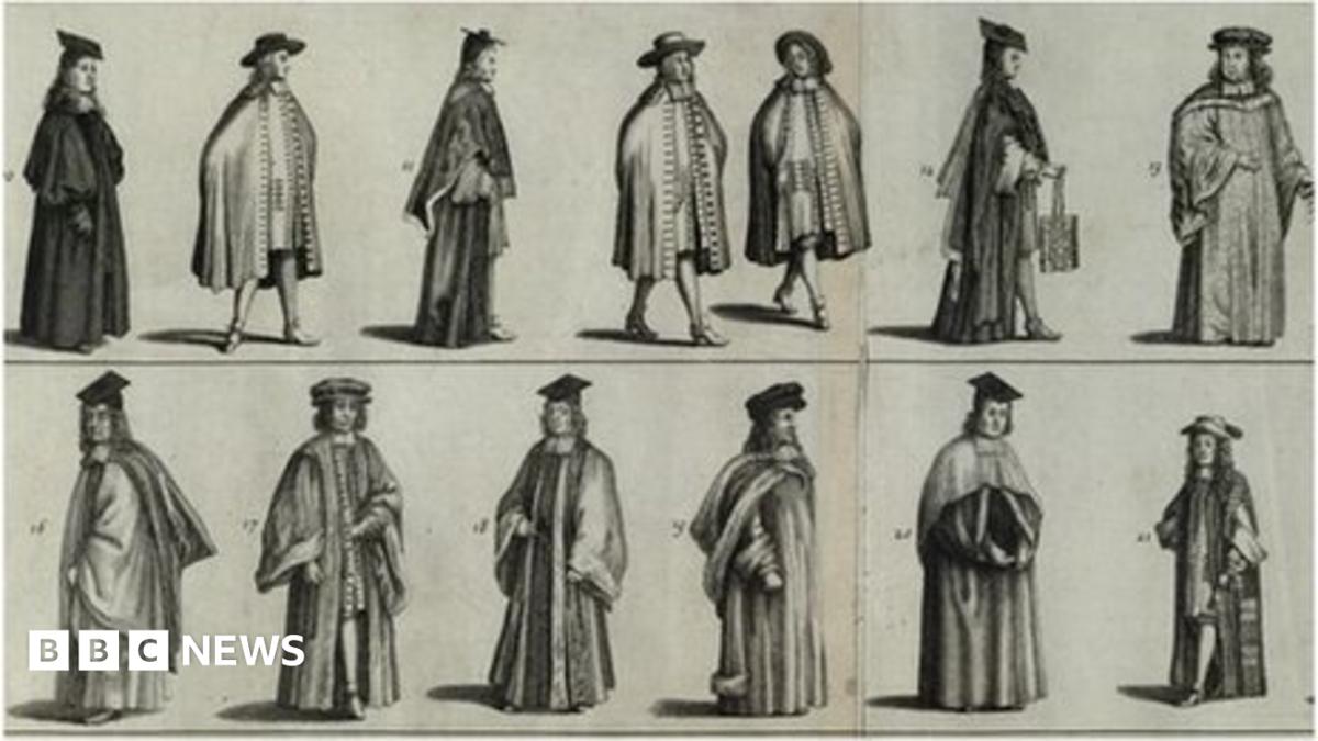 Cambridge University student guide from 350 years ago - BBC News