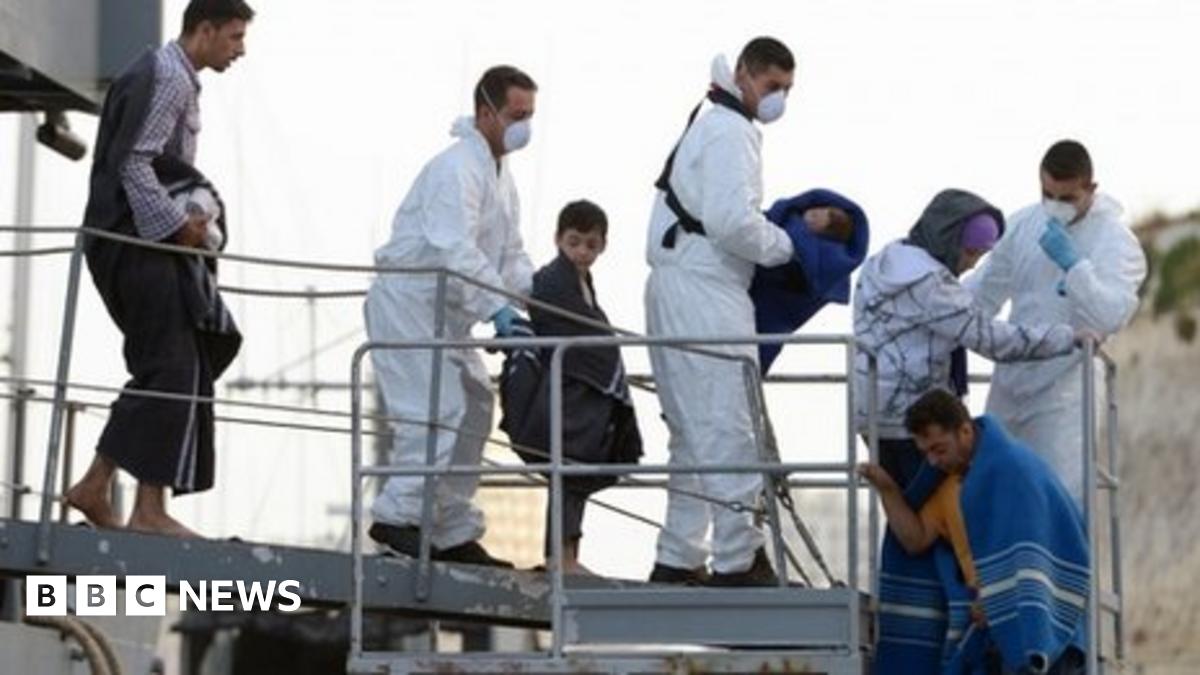 Mediterranean 'a cemetery' - Maltese PM Muscat - BBC News