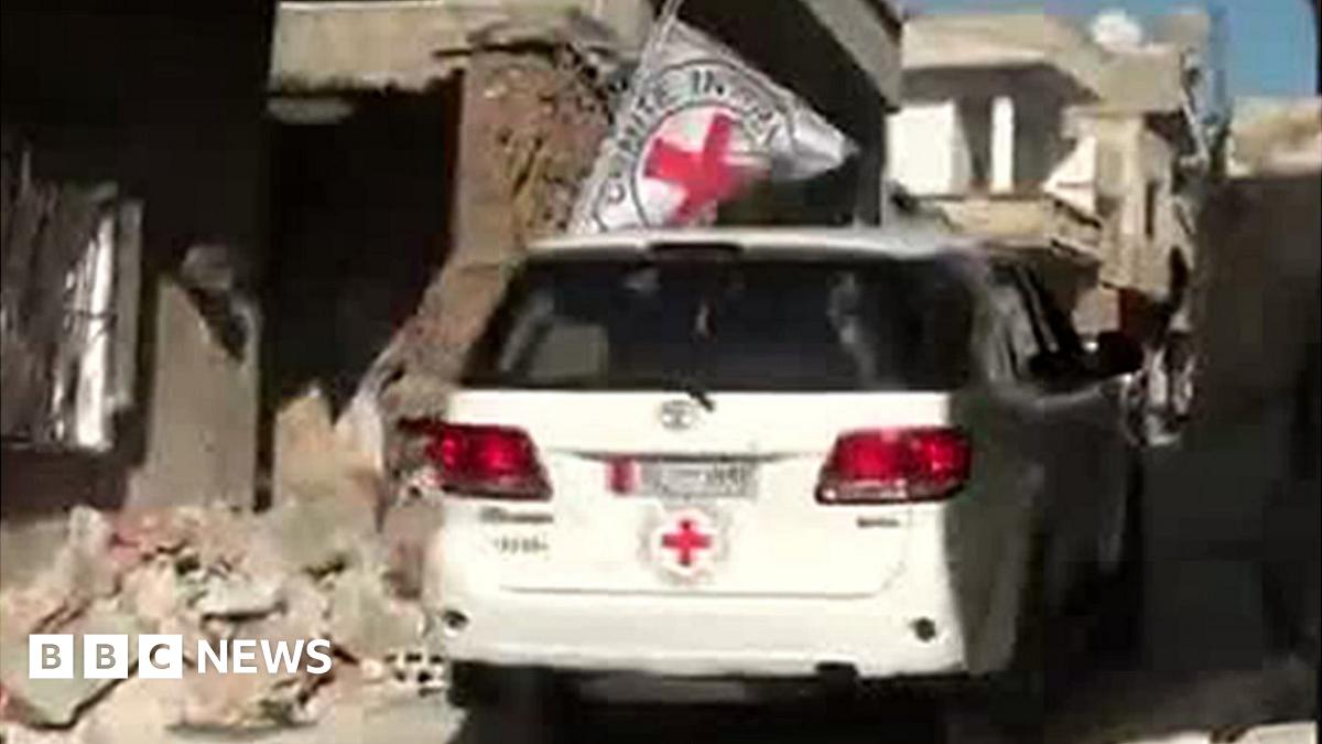 Red Cross workers kidnapped in Syria - BBC News