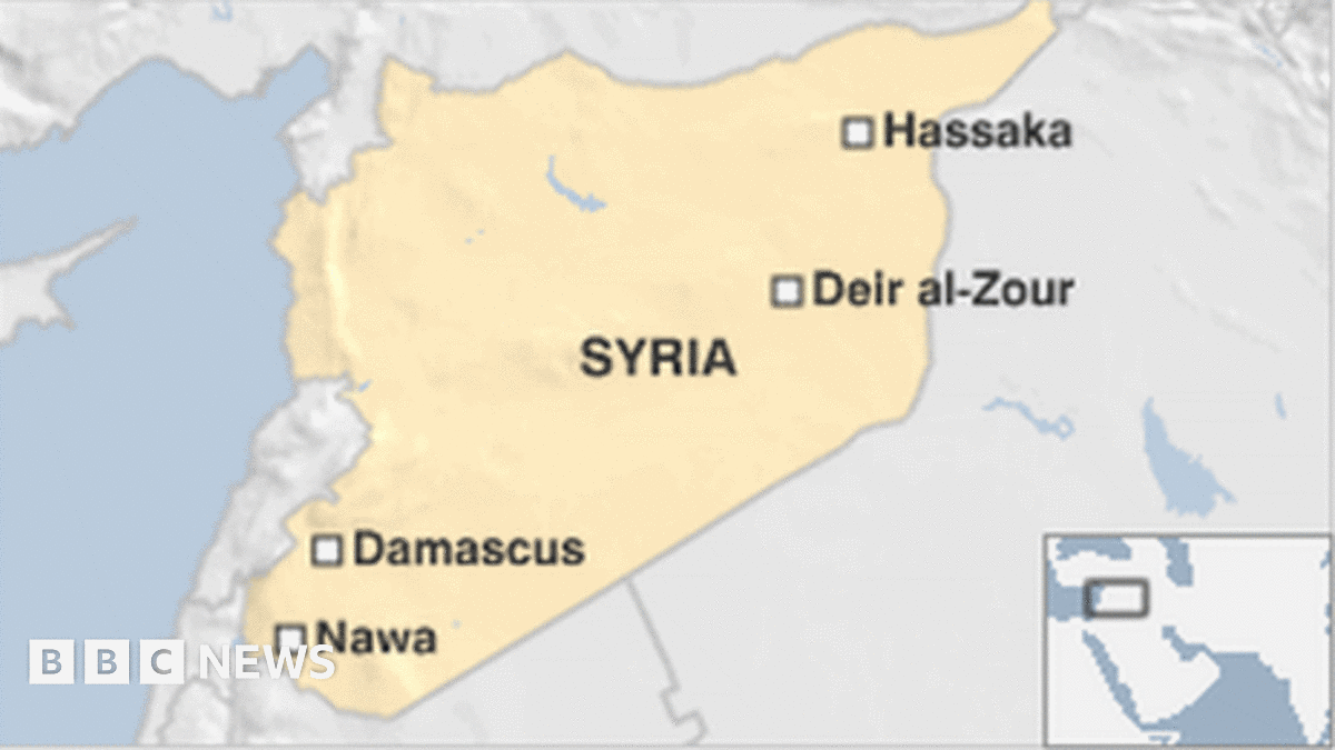 Syria minibus blast: Mine 'kills 21' in Deraa province - BBC News