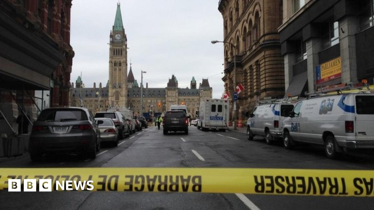 Canada PM's office evacuated over suspicious package - BBC News