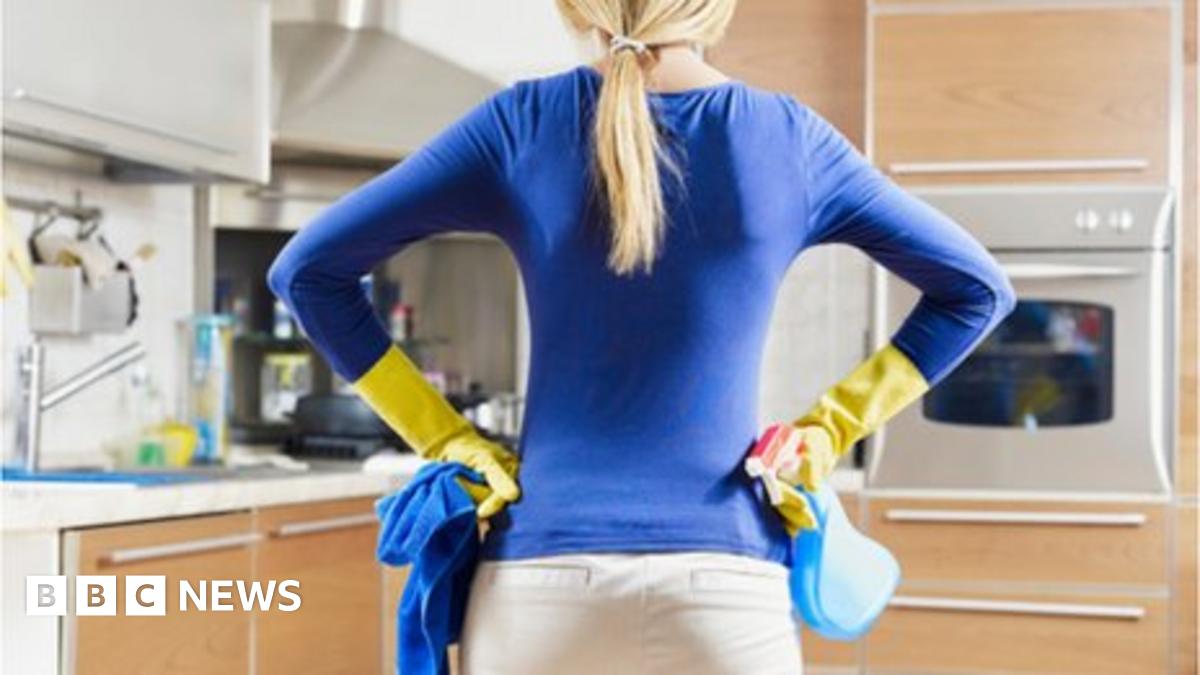 Housework 'not strenuous enough' for exercise targets - BBC News
