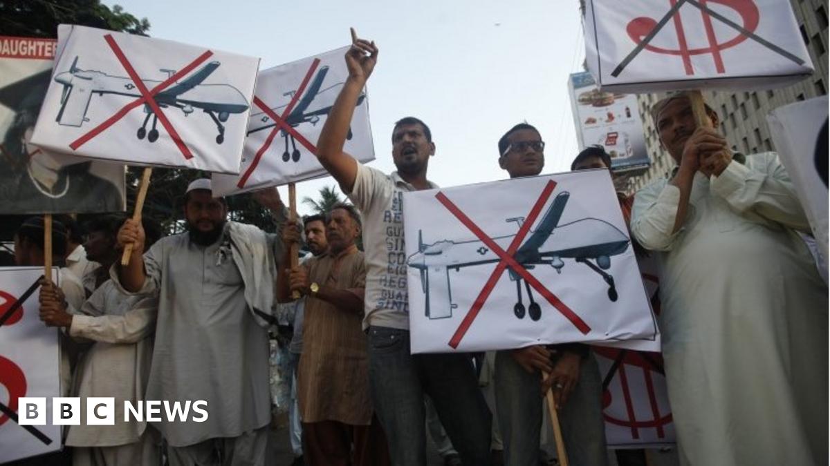 Secret memos 'show Pakistan endorsed US drone strikes' - BBC News