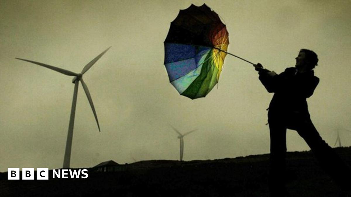 Who, what, why: What happens to wind turbines in a storm? - BBC News