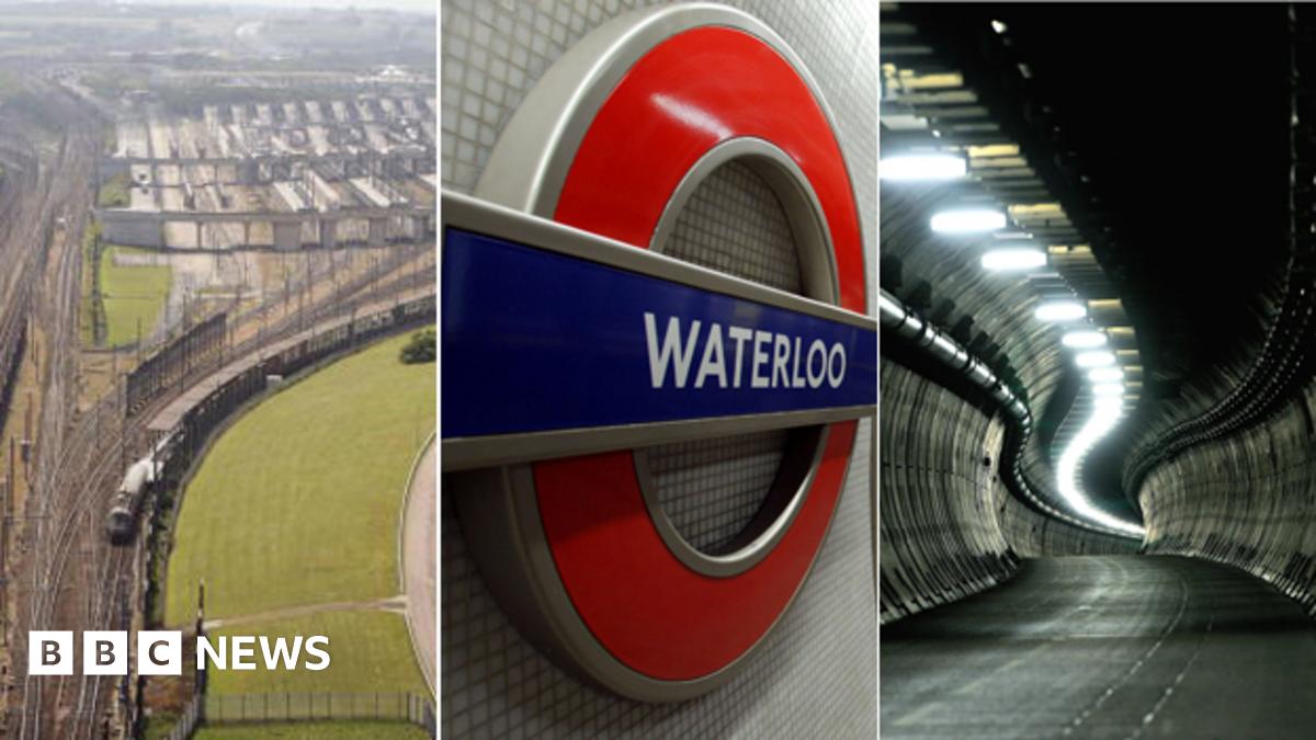 Big infrastructure projects: Before and after - BBC News