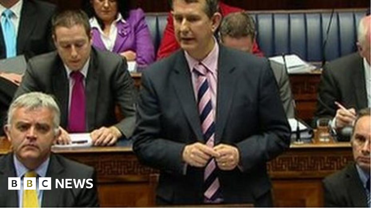 Health minister Edwin Poots apologises for errors - BBC News