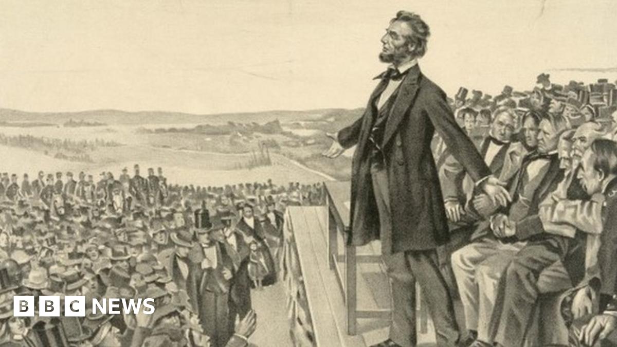 Gettysburg address: US marks 1863 Lincoln speech - BBC News