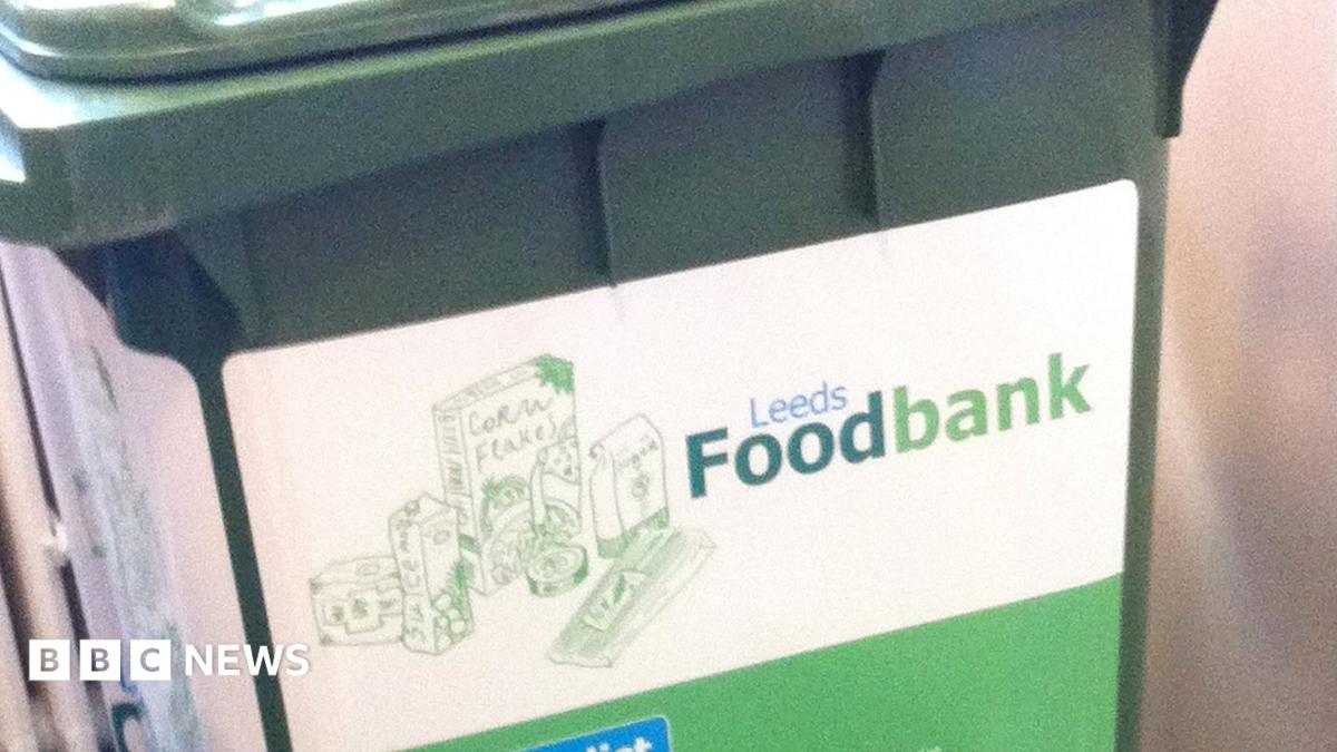 Leeds City Council installs staff foodbank bins - BBC News
