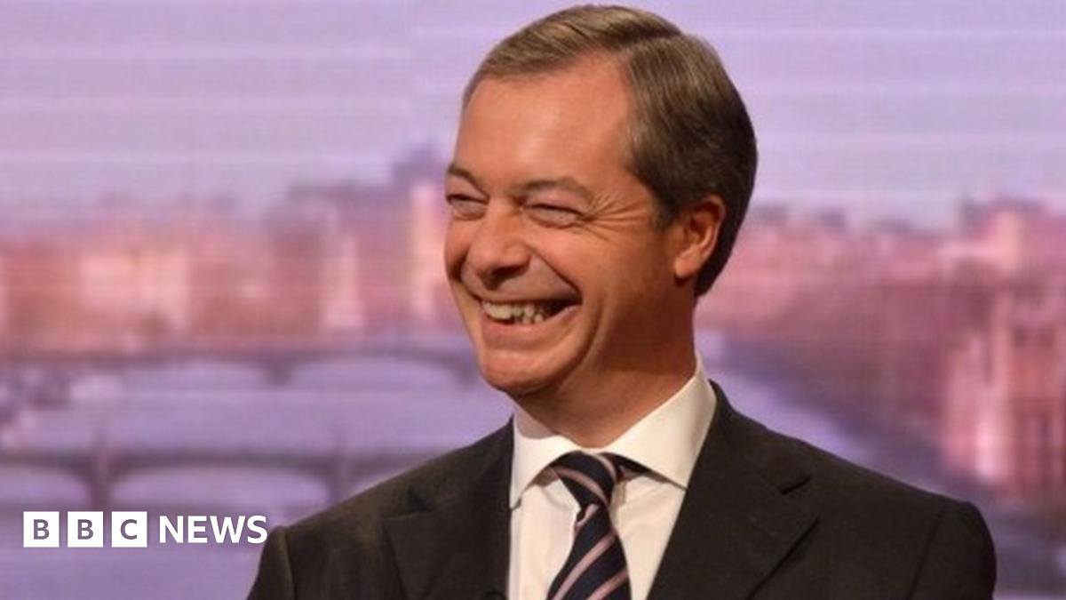 Nigel Farage promises 'fun' if UKIP is denied election debate - BBC News