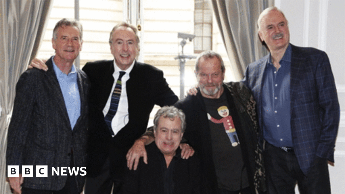 Monty Python to reunite for live one-off show in London - BBC News