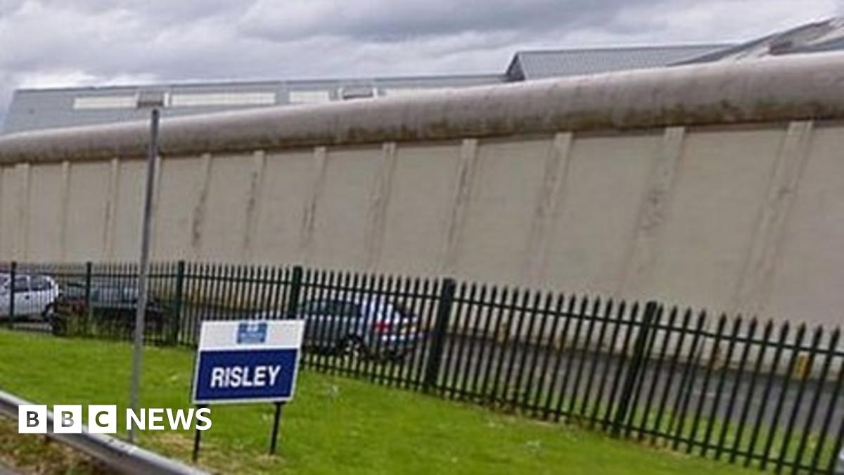 'Too many' prisoners locked in cells at HMP Risley - BBC News