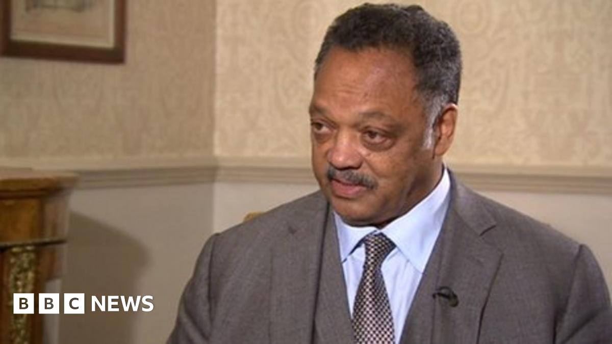 Rev Jesse Jackson hits out at Oxford-Cambridge admissions - BBC News
