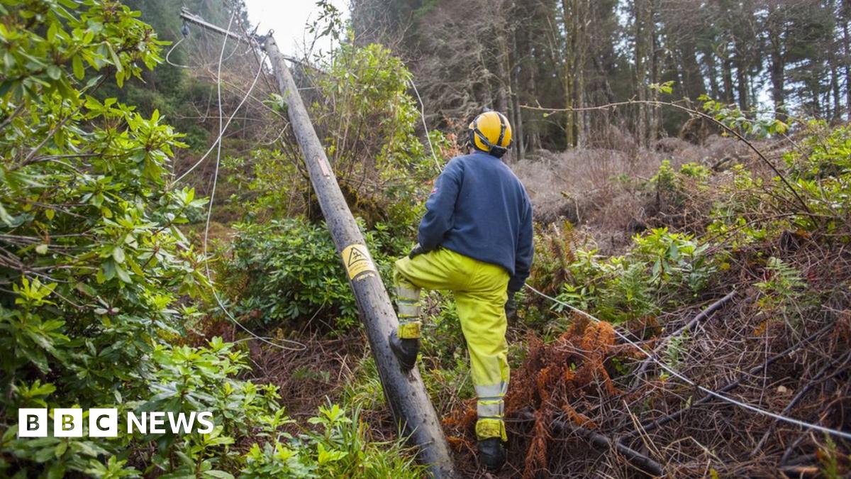 Power restored after storm caused cuts across Scotland - BBC News