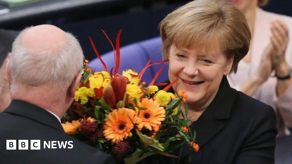 German parliament confirms Angel Merkel for new term - BBC News
