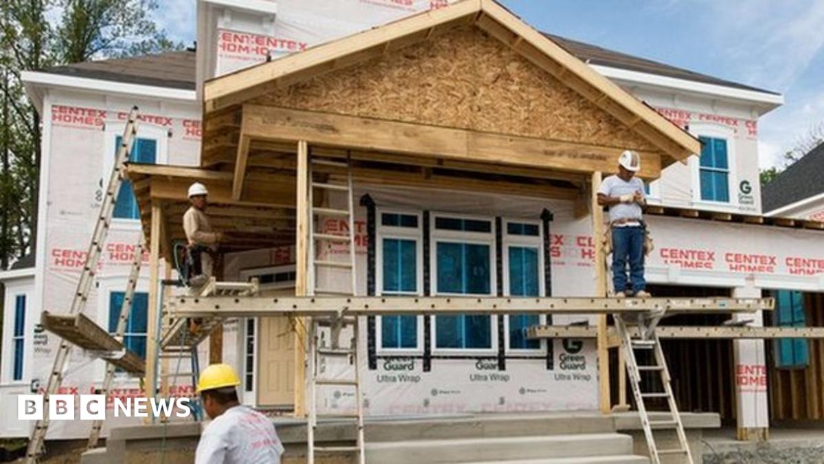 US sees strong house building recovery as economy grows - BBC News