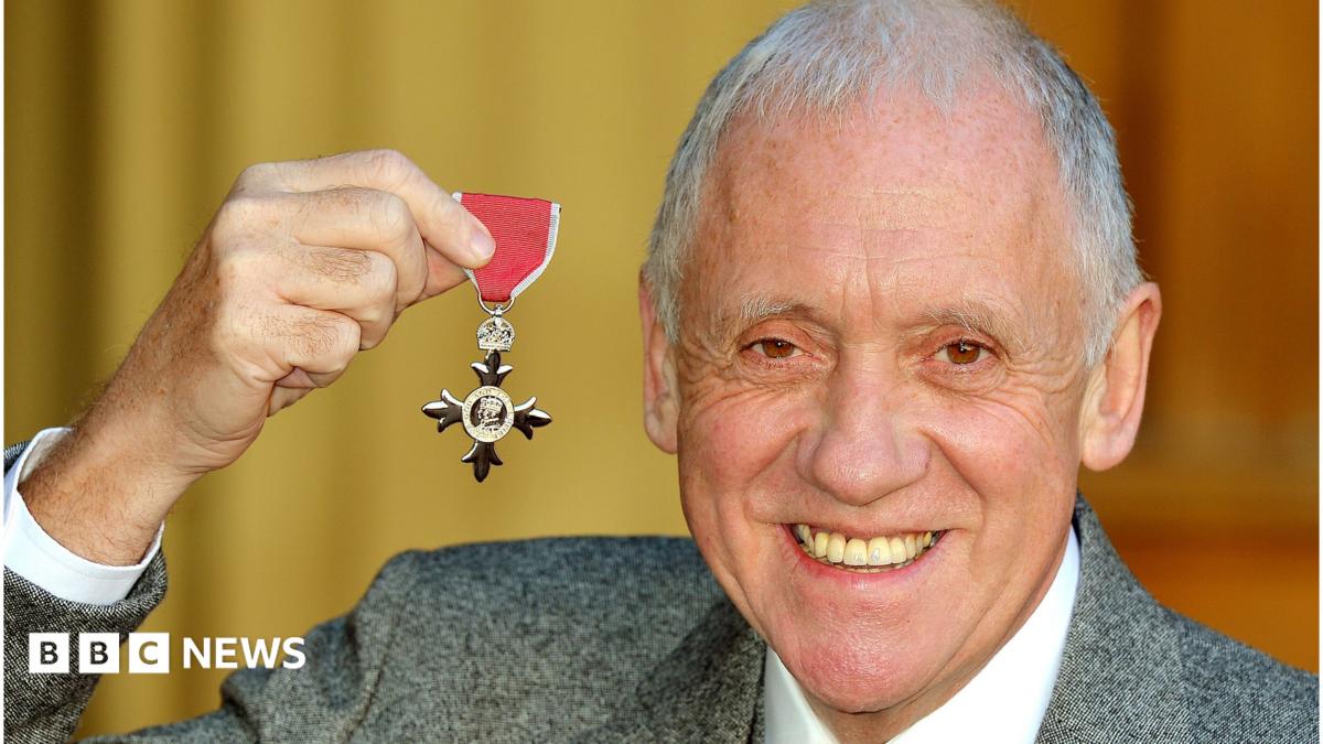 Harry Gration presented with MBE - BBC News
