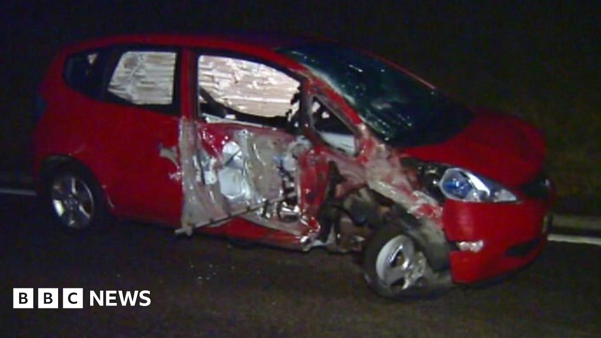 Four in hospital after three-vehicle crash on A96 at Huntly bypass ...