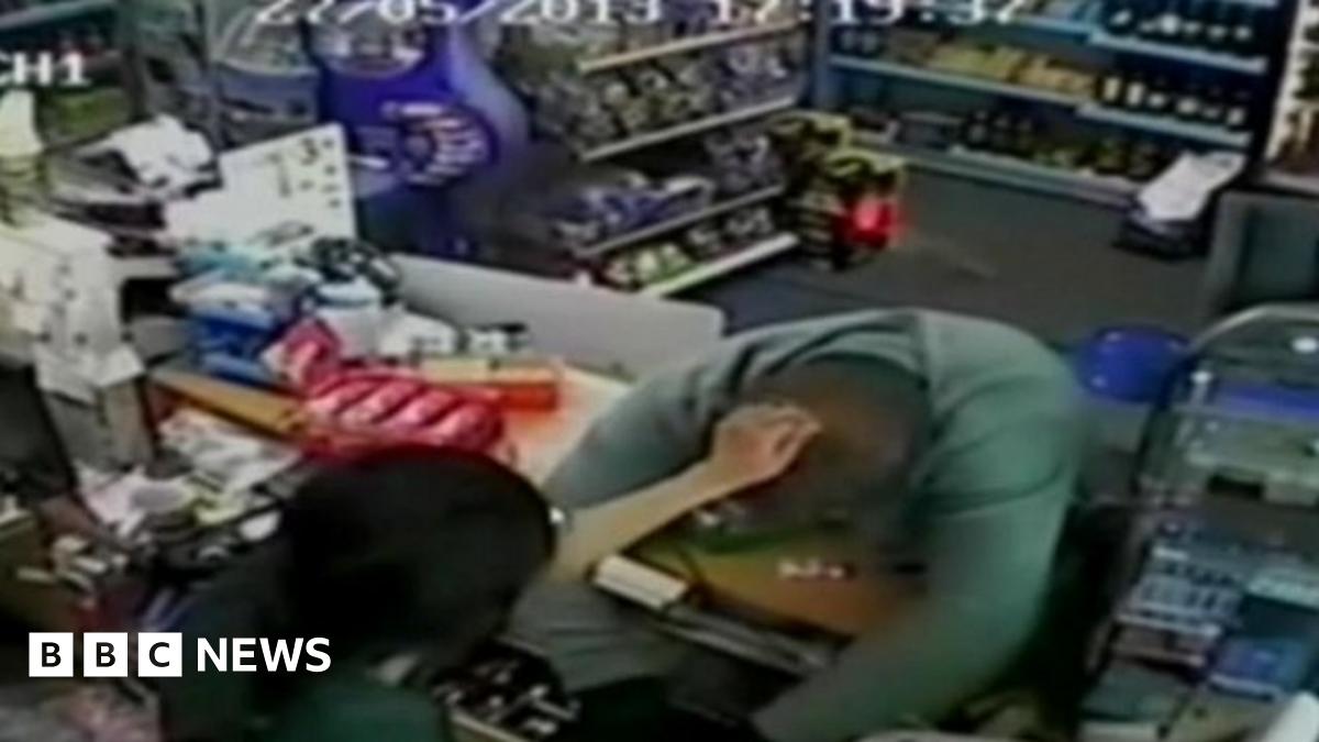 Clifton petrol station robber attacked by shopkeeper jailed - BBC News