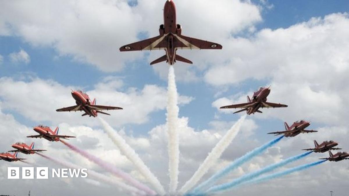 Fifty years of the Red Arrows - BBC News