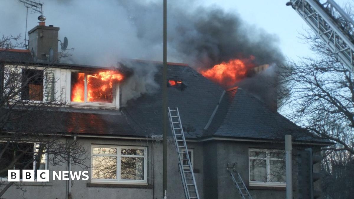 Firefighters tackle serious house fire in Chesser area of Edinburgh ...