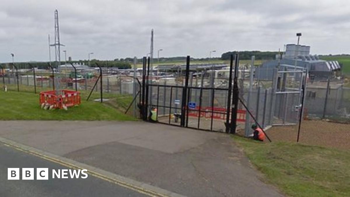 'Unexploded shell' spotted near Bacton gas terminal identified as scrap ...