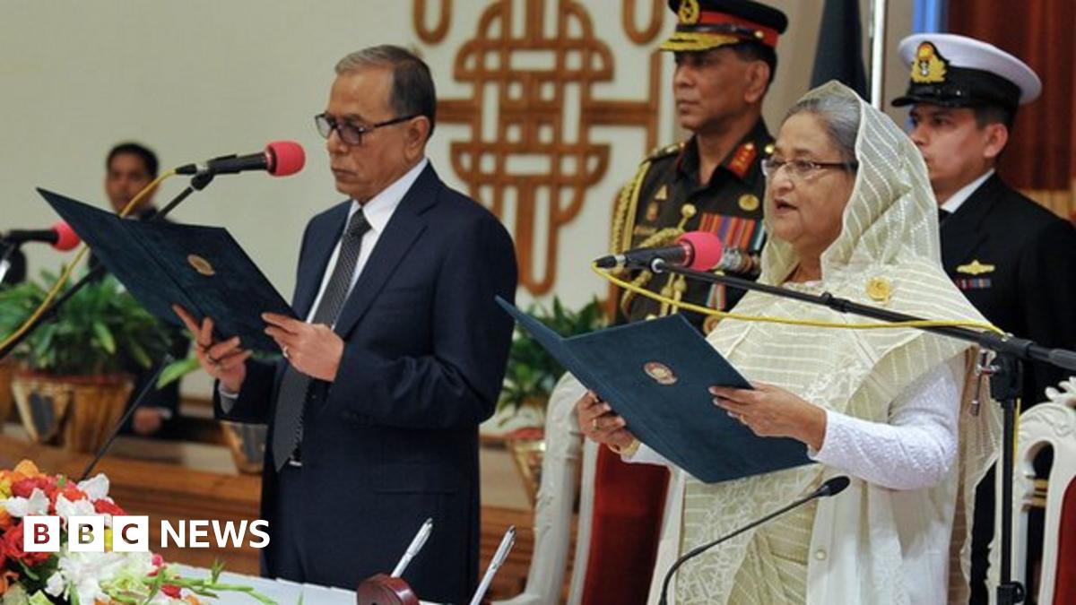 Sheikh Hasina sworn in as Bangladesh PM - BBC News