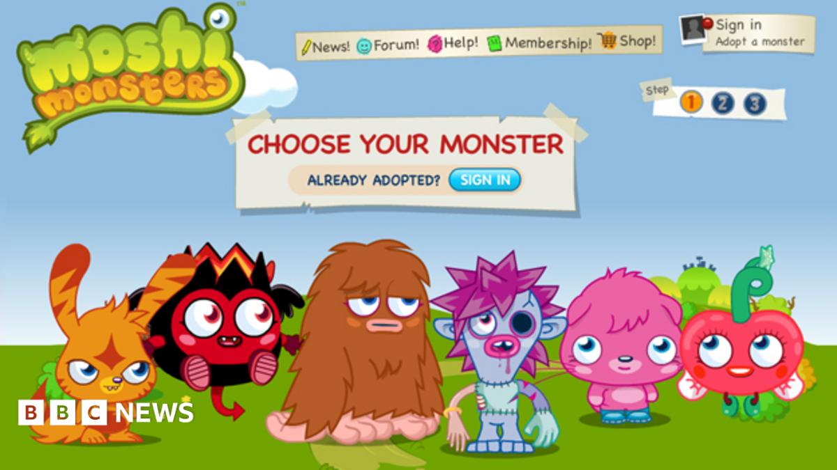 Moshi Monsters under fire for 'disfigured' baddies - BBC News