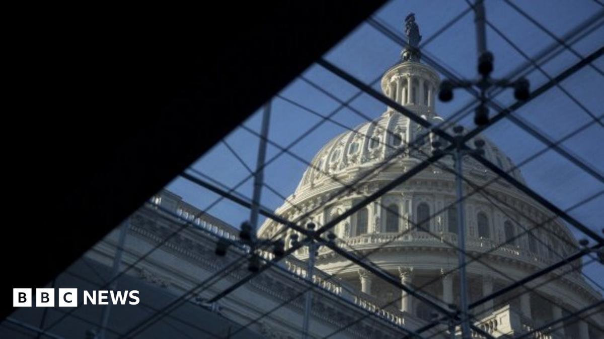 US House and Senate agree trillion-dollar spending bill - BBC News