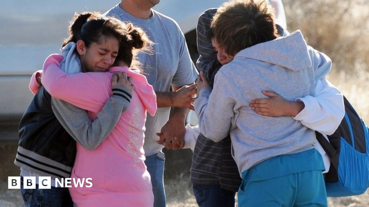 Two children injured in New Mexico middle school shooting - BBC News