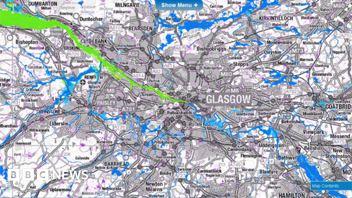 New maps show flooding risk in Scotland - BBC News