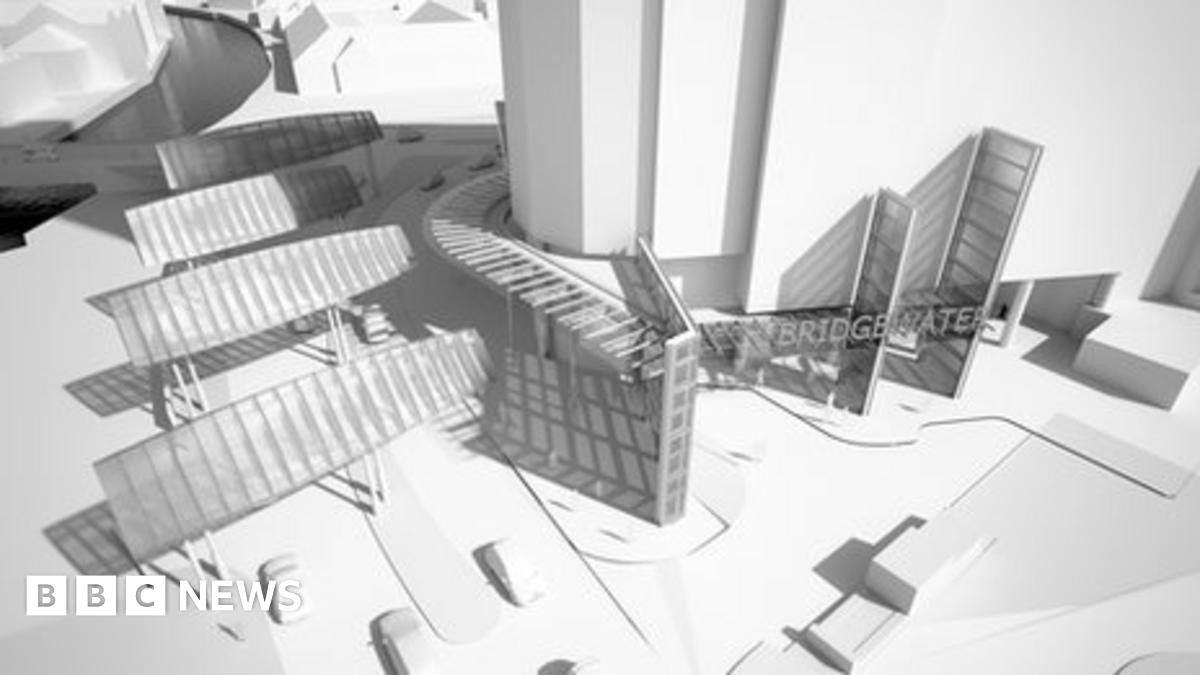 Leeds' Bridgewater Place gets new high wind road ban - BBC News