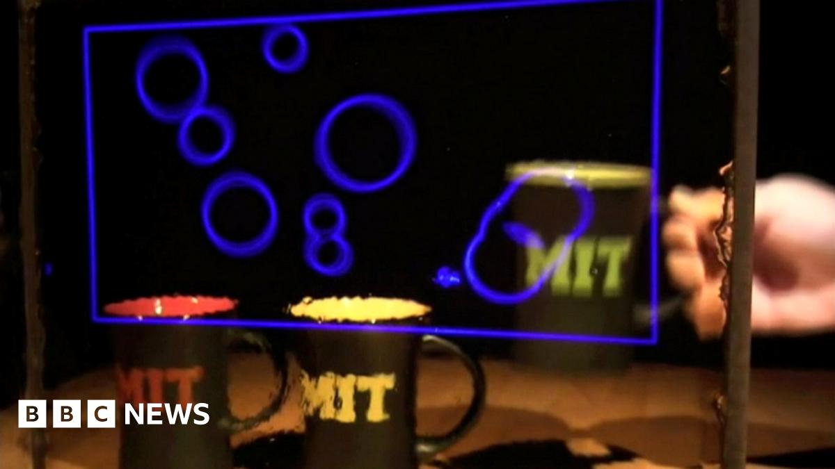 Stick-on screens open up a new vista for window projections - BBC News