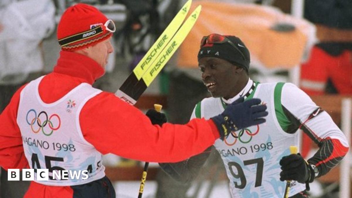 Philip Boit and Bjorn Daehlie: Cross-country friends - BBC News