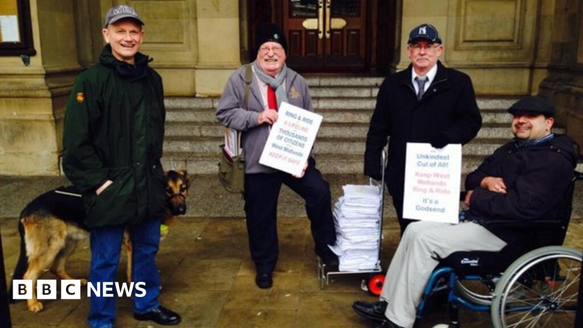 Centro Ring and Ride service petition signed by 56,000 - BBC News