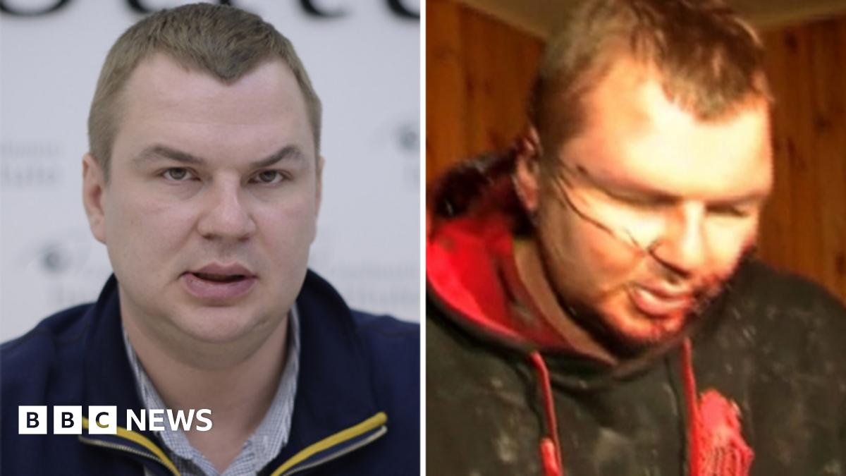 Stand-off over 'tortured' Ukrainian activist Dmytro Bulatov - BBC News