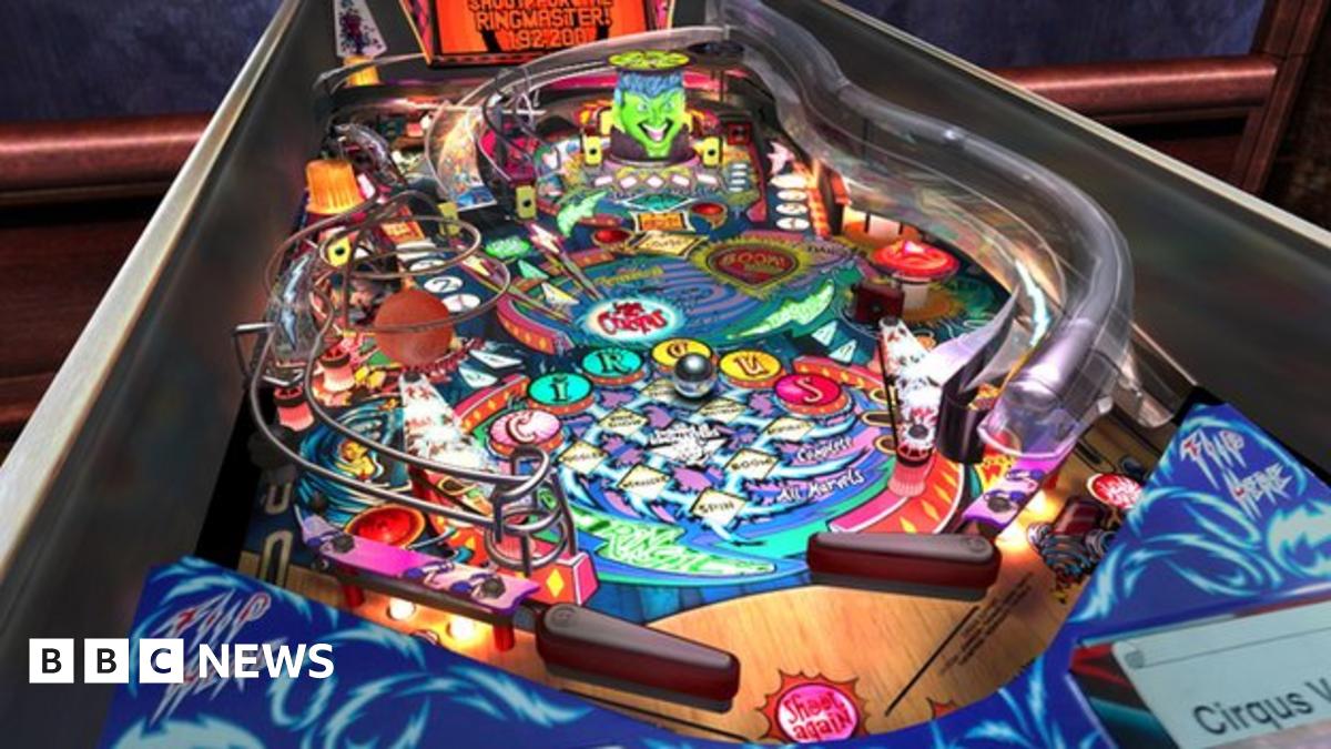 Virtual games bring pinball to new audiences - BBC News