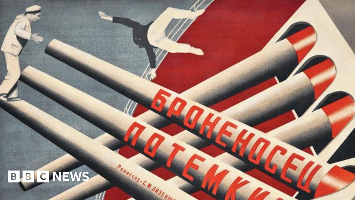 In pictures: Soviet posters of the silent screen - BBC News