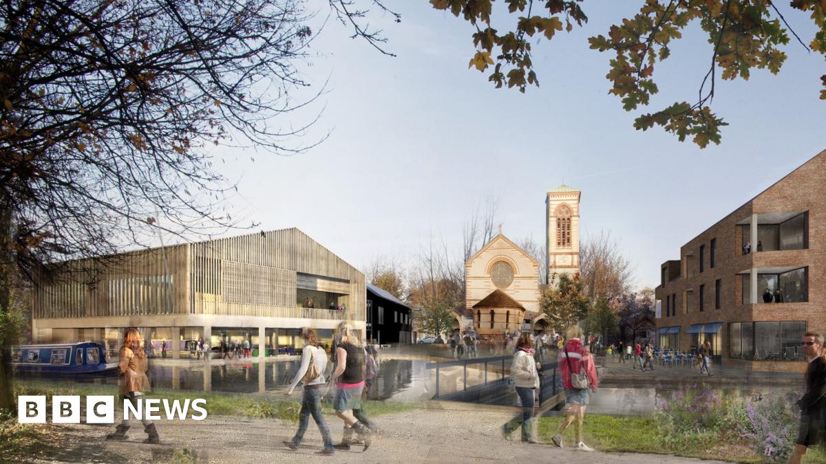Jericho Wharf boatyard 'piazza' plans unveiled - BBC News