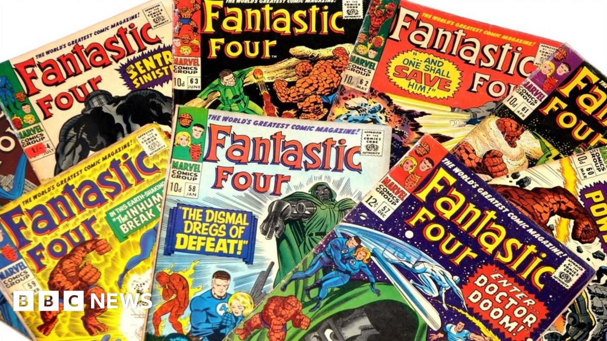 Rare comics sold at auction in Newcastle for £25,000 - BBC News