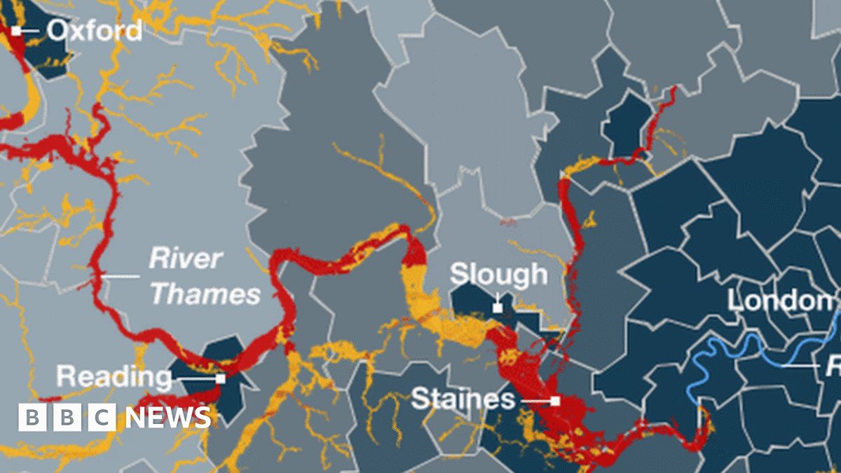 UK storms: Mapping the floods - BBC News