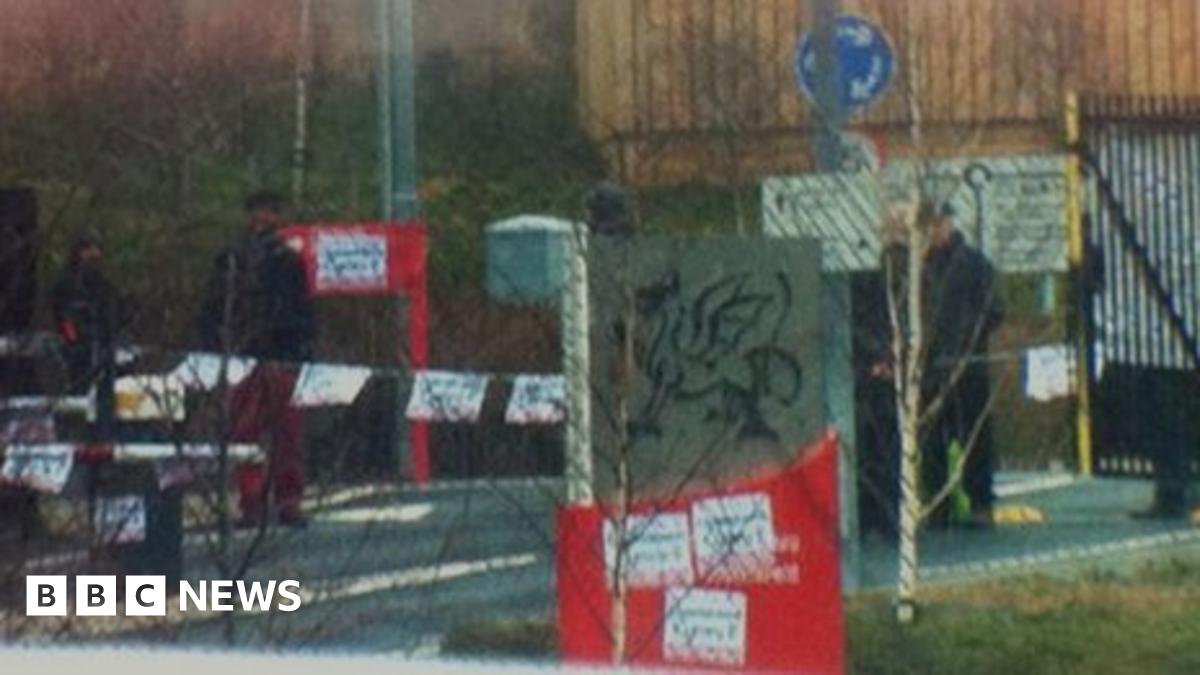 Welsh language protest at 'lack of response' by government - BBC News