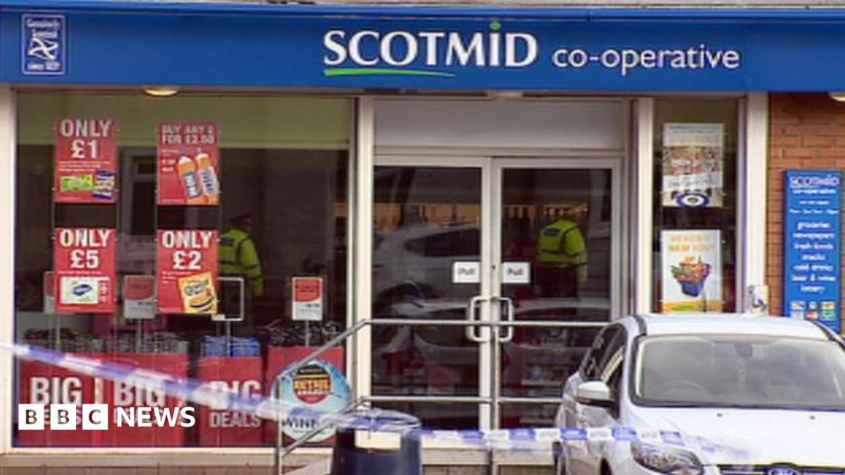 Man held over security van robbery in North Lanarkshire - BBC News