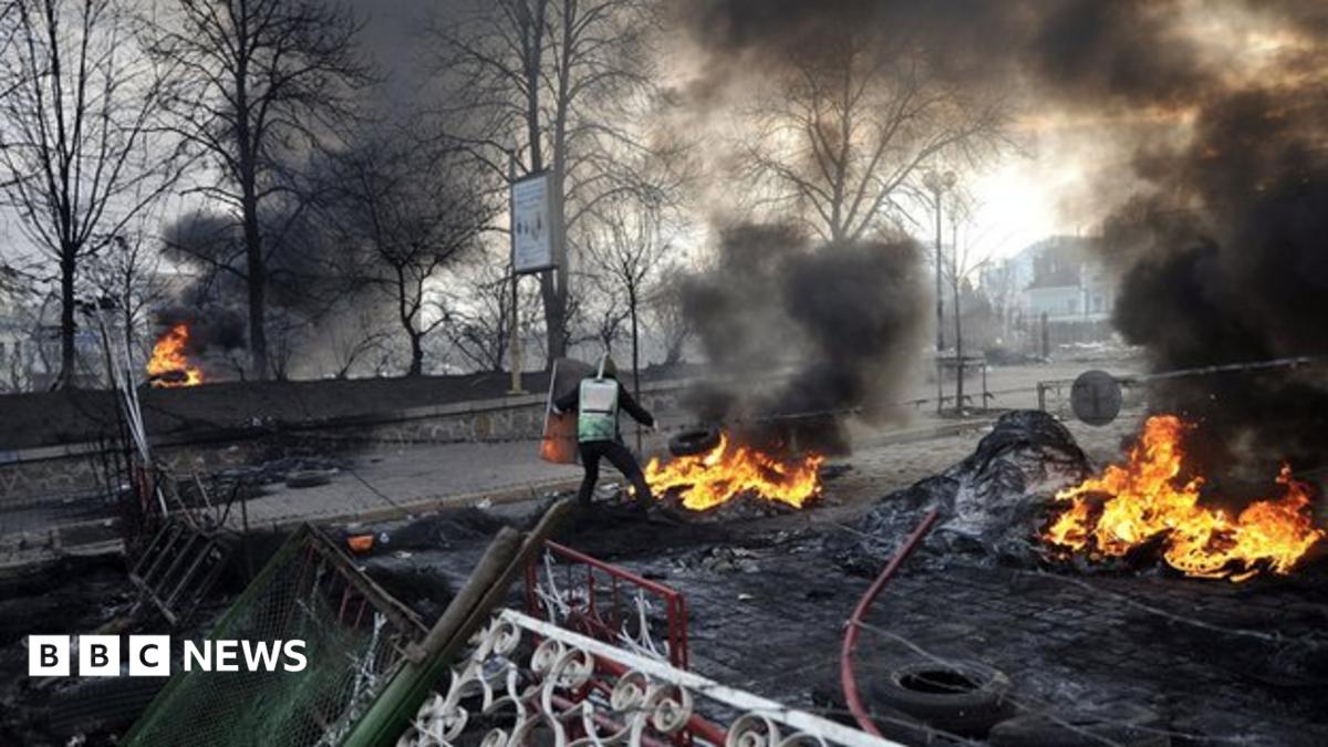 Ukraine was in economic crisis long before the protests - BBC News