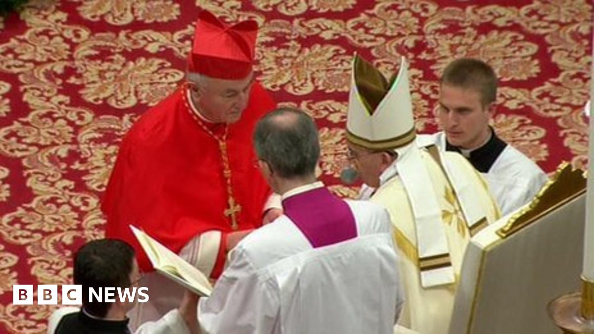 Vincent Nichols becomes a cardinal in Rome ceremony - BBC News